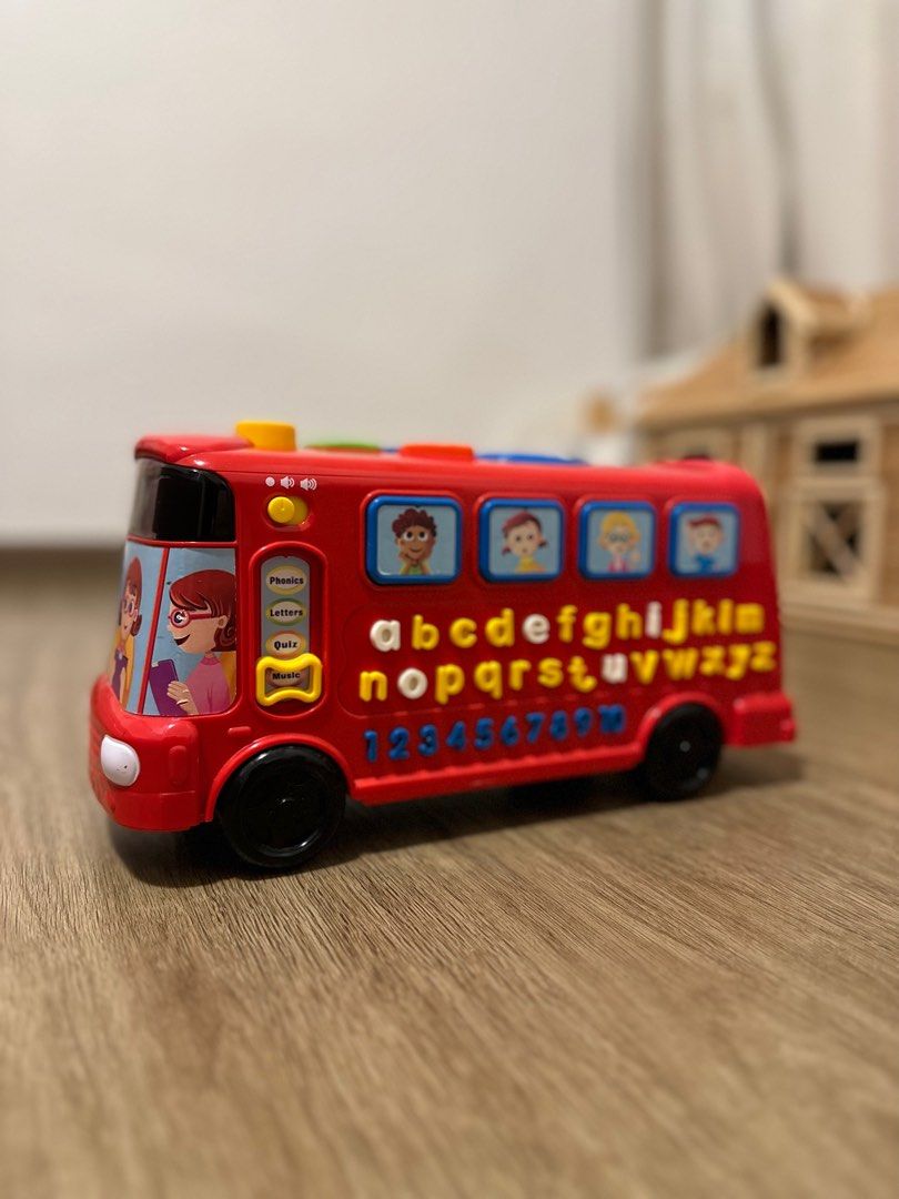 Vtech alphabet phonics bus, Babies & Kids, Infant Playtime on Carousell