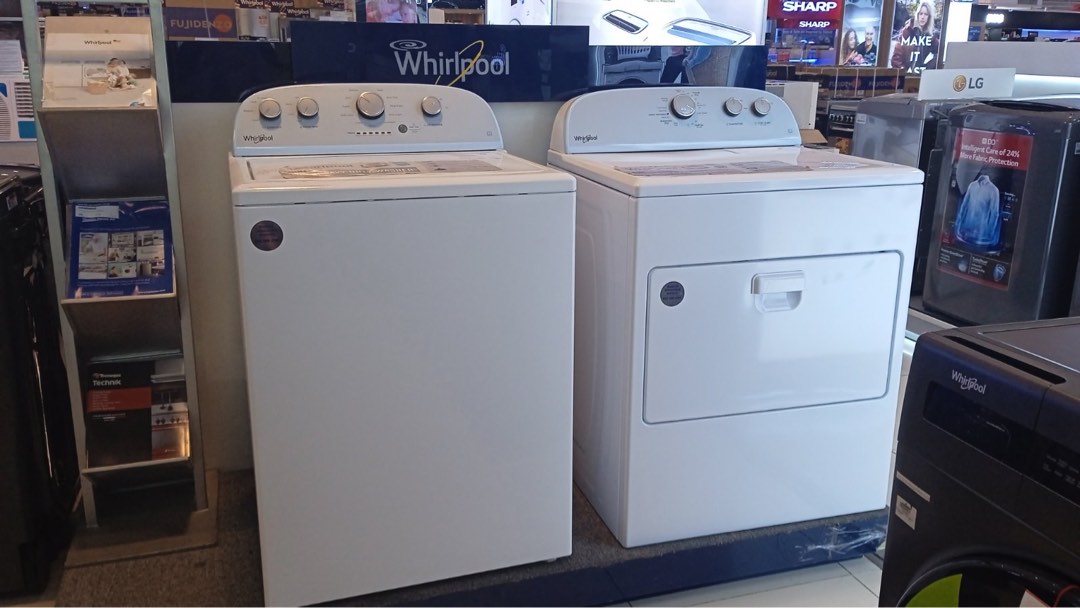 WHIRLPOOL HEAVY DUTY WASHER AND DRYER, TV & Home Appliances, Washing ...