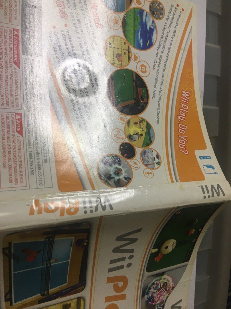 Wii Play Cover art on Carousell