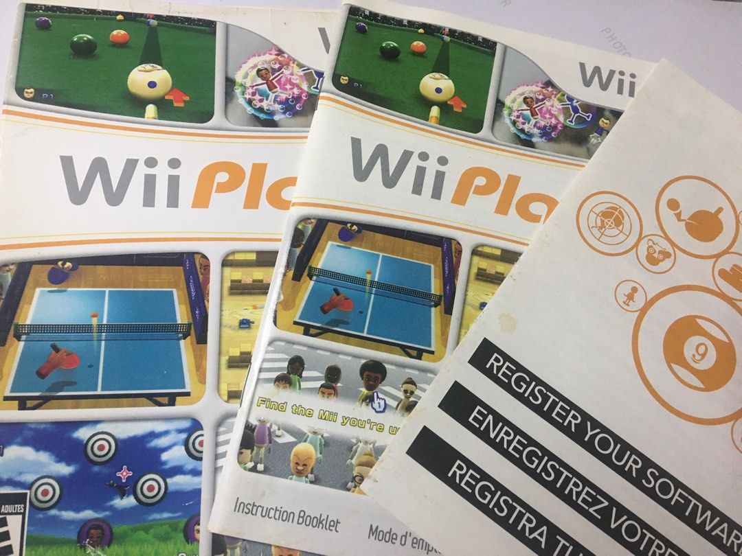 Wii Play Cover art on Carousell