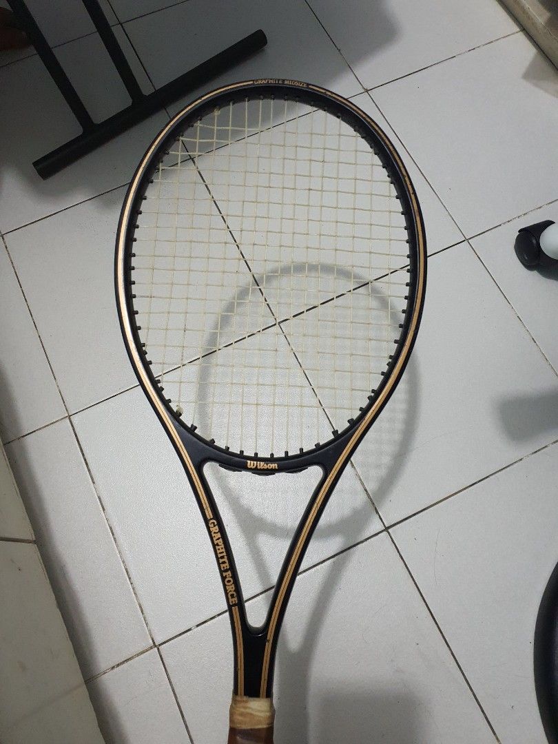 Tennis racket - Wilson Graphite Force on Carousell