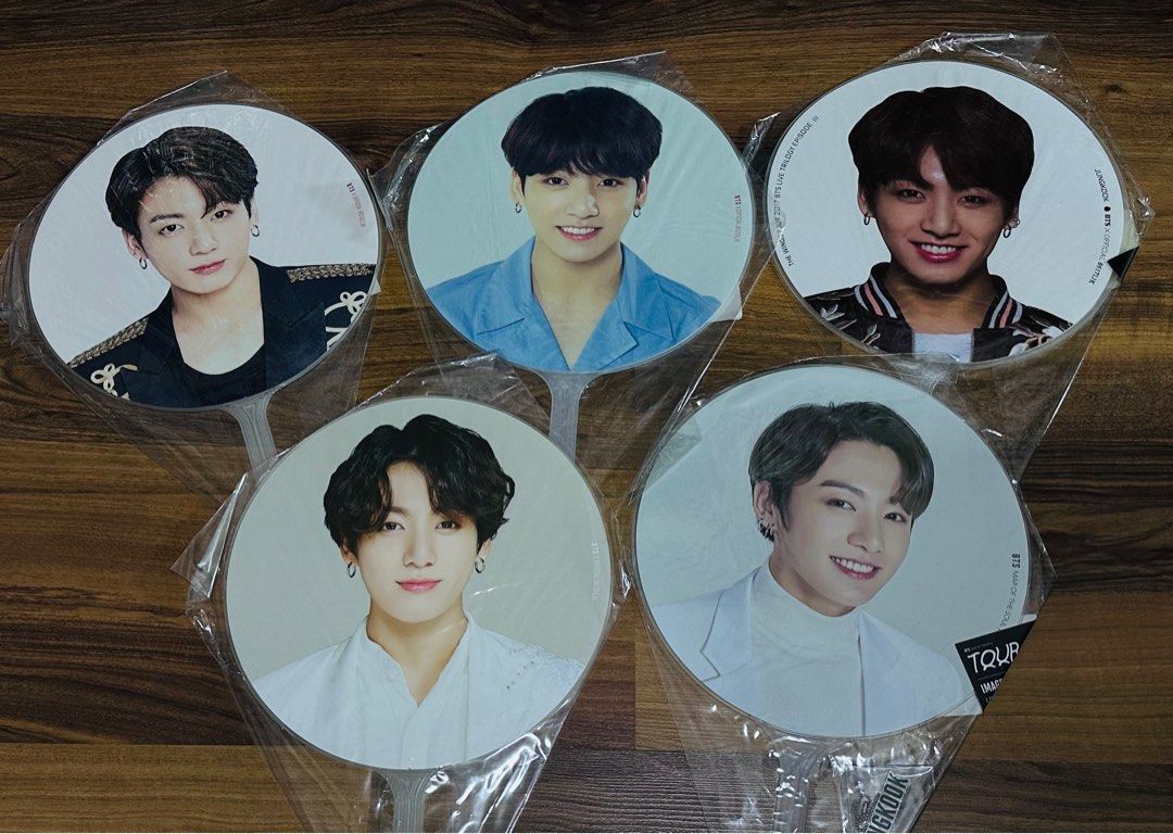 WTS - BTS - Jungkook - Official Picket Fans, Hobbies & Toys ...
