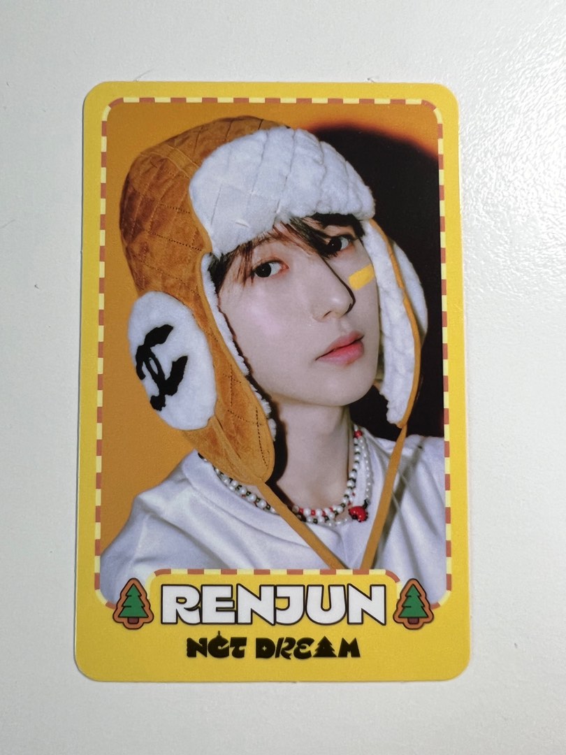wts nct dream renjun candy pc trading card ver A, Hobbies & Toys ...