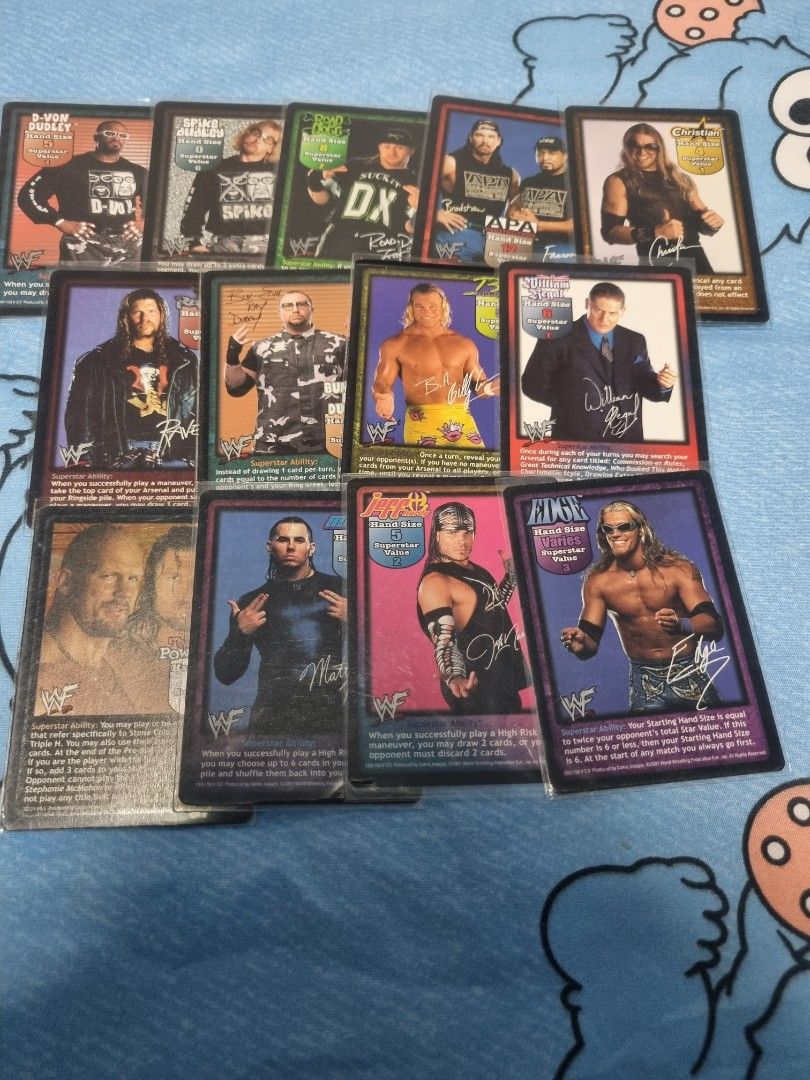 WWE Cards, Hobbies & Toys, Memorabilia & Collectibles, Vintage ...