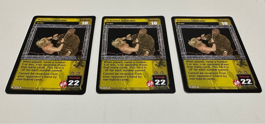 WWE WWF RAW DEAL PRECISION HAYMAKER, Hobbies & Toys, Memorabilia ...