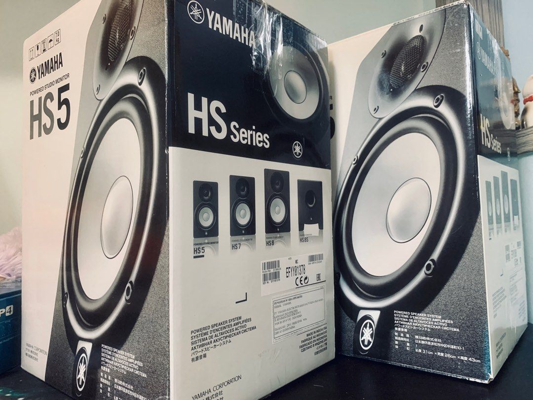 Yamaha HS5 Monitors (Pair), Audio, Soundbars, Speakers & Amplifiers on ...