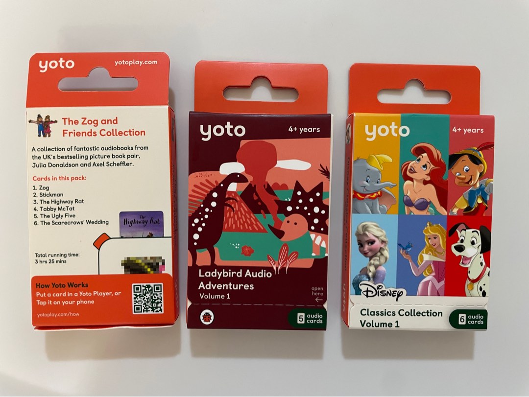 Yoto cards, Hobbies & Toys, Toys & Games on Carousell