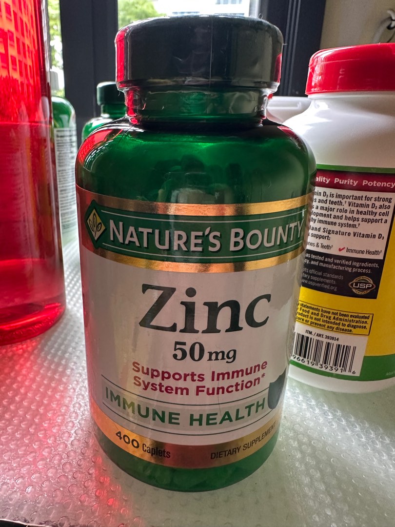 Zinc vitamins, Health & Nutrition, Health Supplements, Vitamins ...