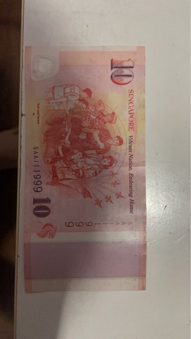 5A111999 $10 commemorative note NICE NUMBER, Hobbies & Toys ...