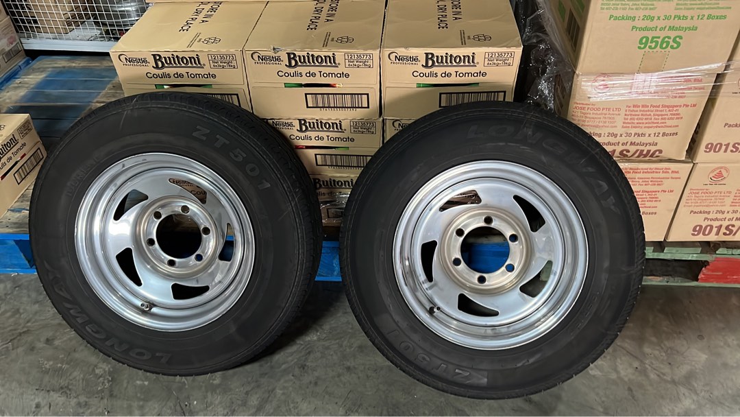 15 inch steel rims, Car Accessories, Tyres & Rims on Carousell
