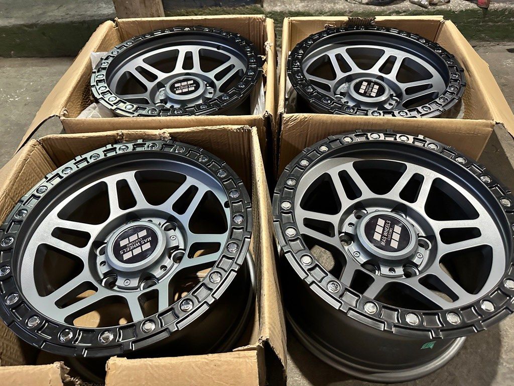 15” Mas wheels Customs code QC1294 Mags 6Holes pcd 139 on Carousell