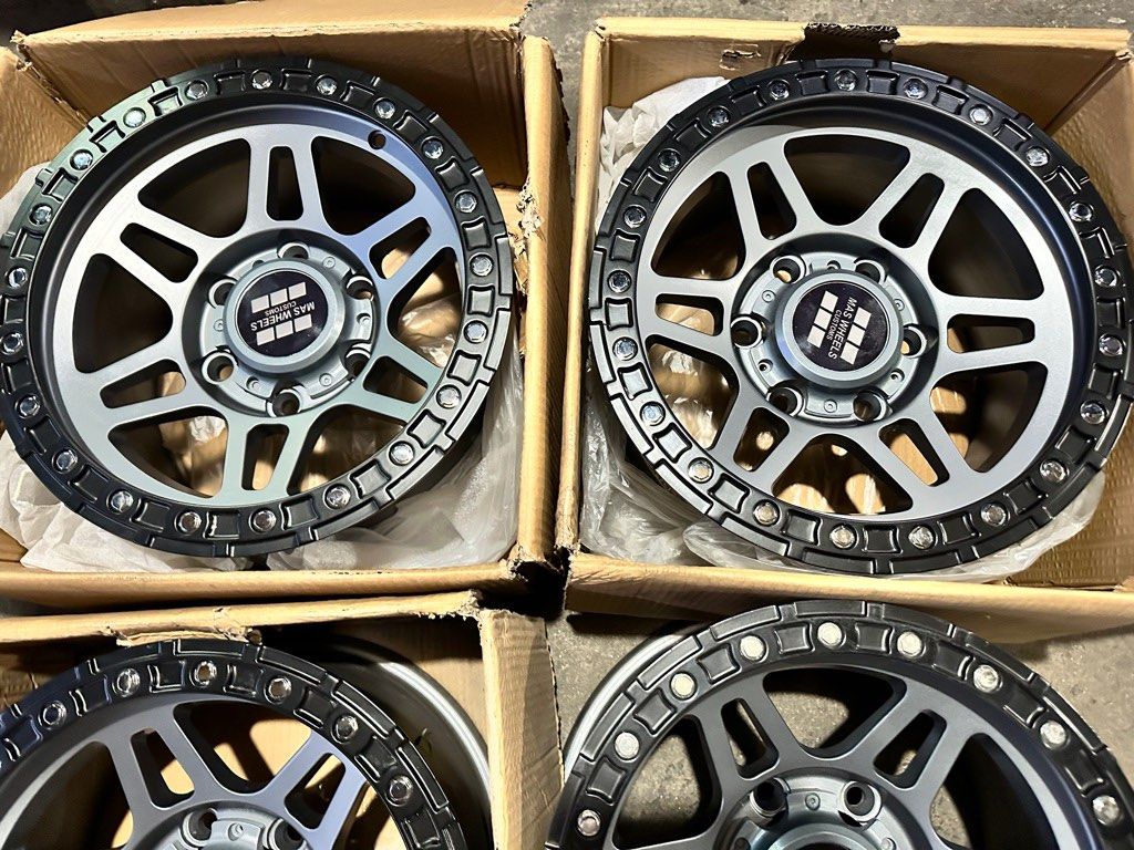 15” Mas wheels Customs code QC1294 Mags 6Holes pcd 139 on Carousell