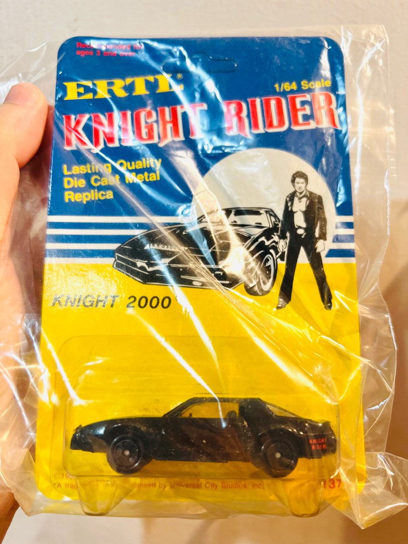 1982 ERTL Knight Rider Kitt 2000 new sealed, Hobbies & Toys ...
