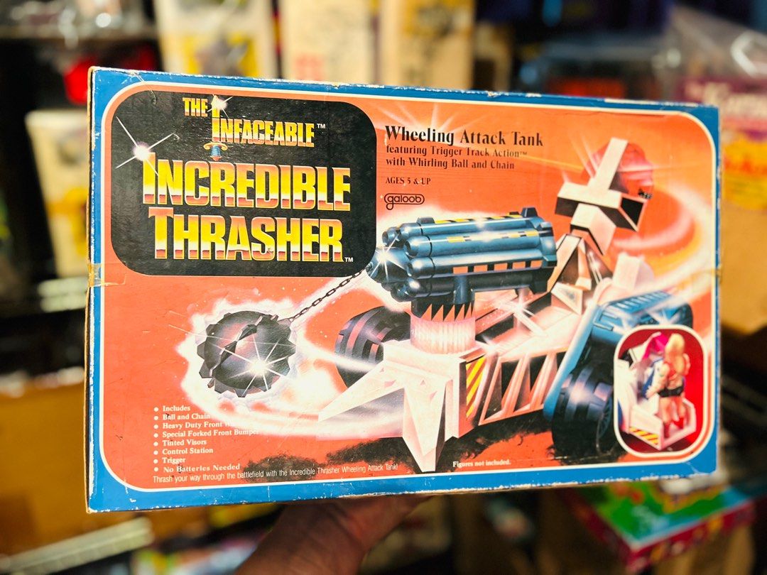 1984 Infaceables Incredible Trasher SEALED RARE Galoob, Hobbies & Toys ...