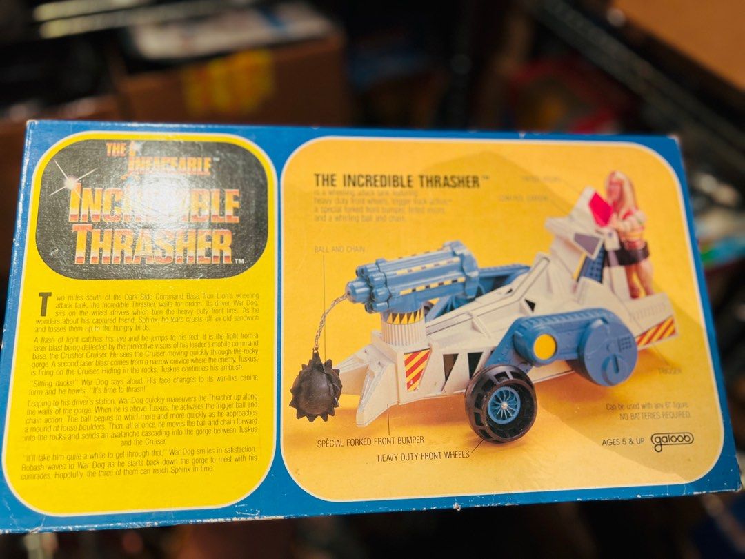 1984 Infaceables Incredible Trasher SEALED RARE Galoob, Hobbies & Toys ...