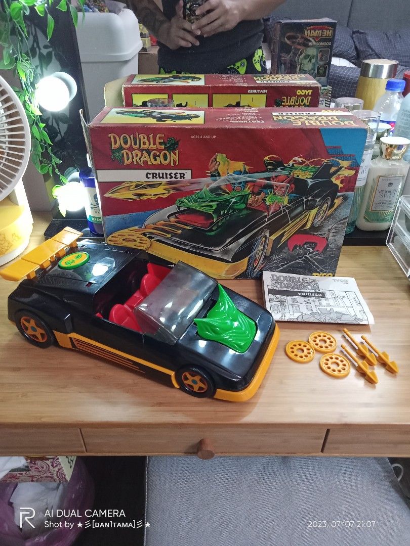 1993 Tyco Double Dragon Cruiser Shadow Raven Vintage 90s, Hobbies ...