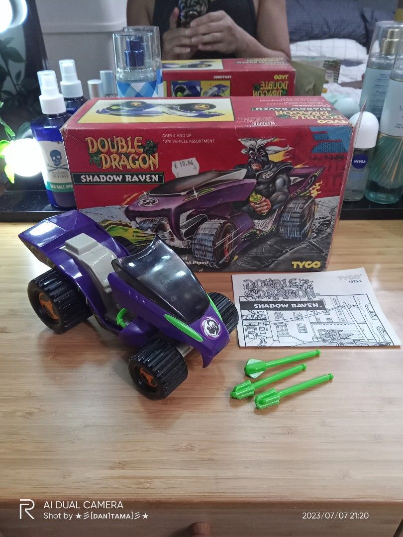 1993 Tyco Double Dragon Cruiser Shadow Raven Vintage 90s, Hobbies ...