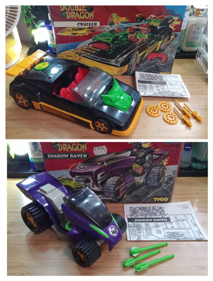1993 Tyco Double Dragon Cruiser Shadow Raven Vintage 90s, Hobbies ...