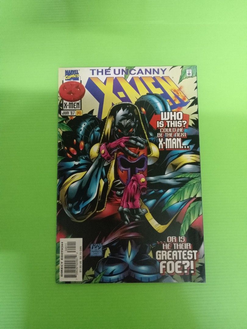 1st app Maggott ( The Uncanny Xmen #345 ) Joe Mad - Cover Art ( Marvel ...
