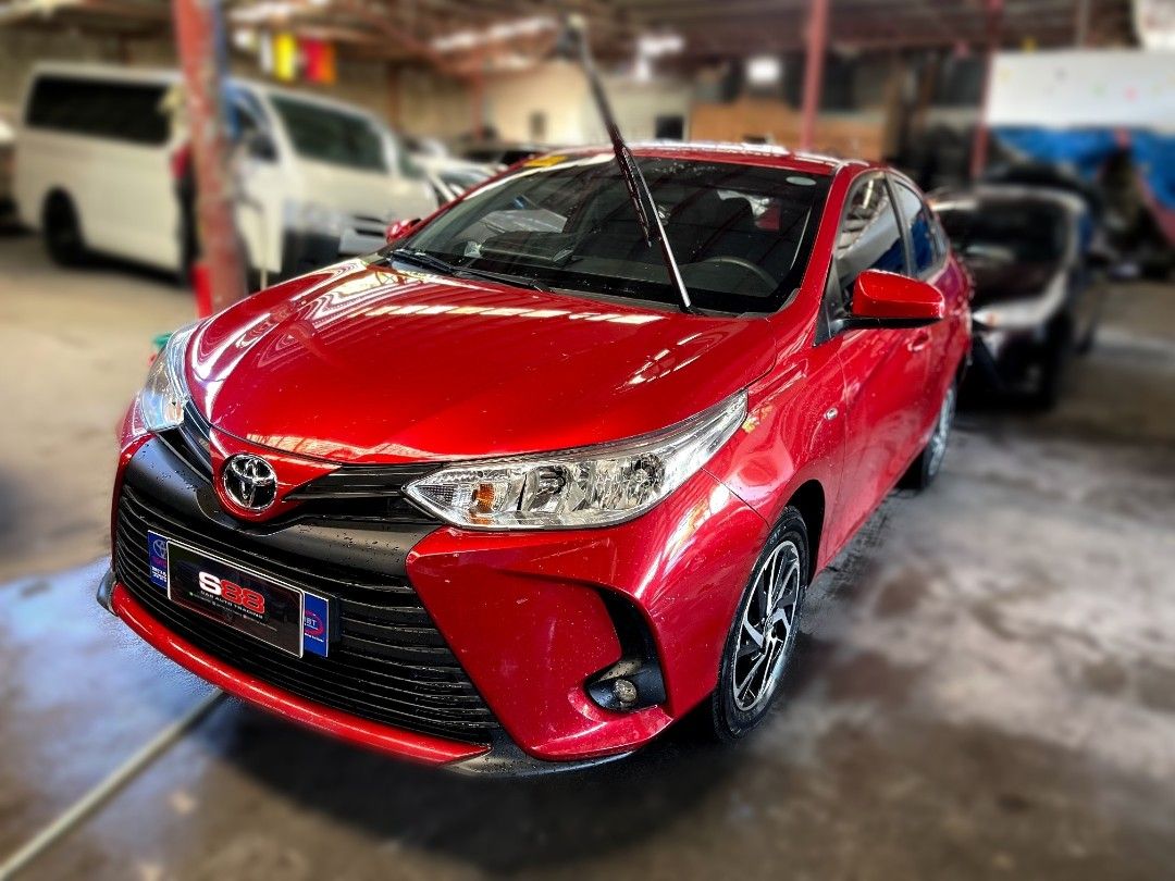 2022 Toyota vios 1.3 XLE CVT RED MICA Auto, Cars for Sale, Used Cars on ...