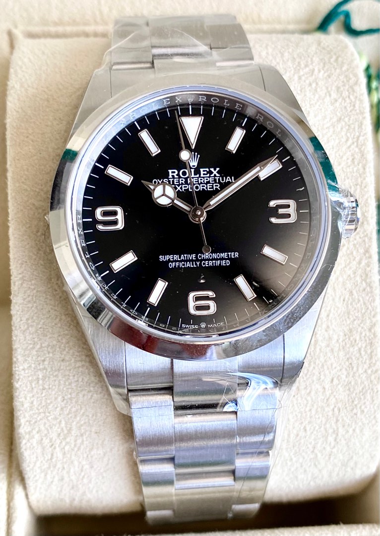 2023 Rolex Explorer I 36mm Ref. 124270, Luxury, Watches on Carousell