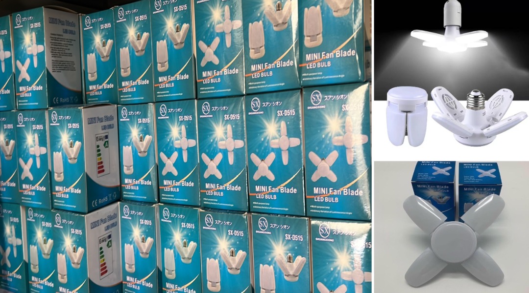 28 WATTS : FAN BLADE LED LIGHT, Furniture & Home Living, Lighting ...