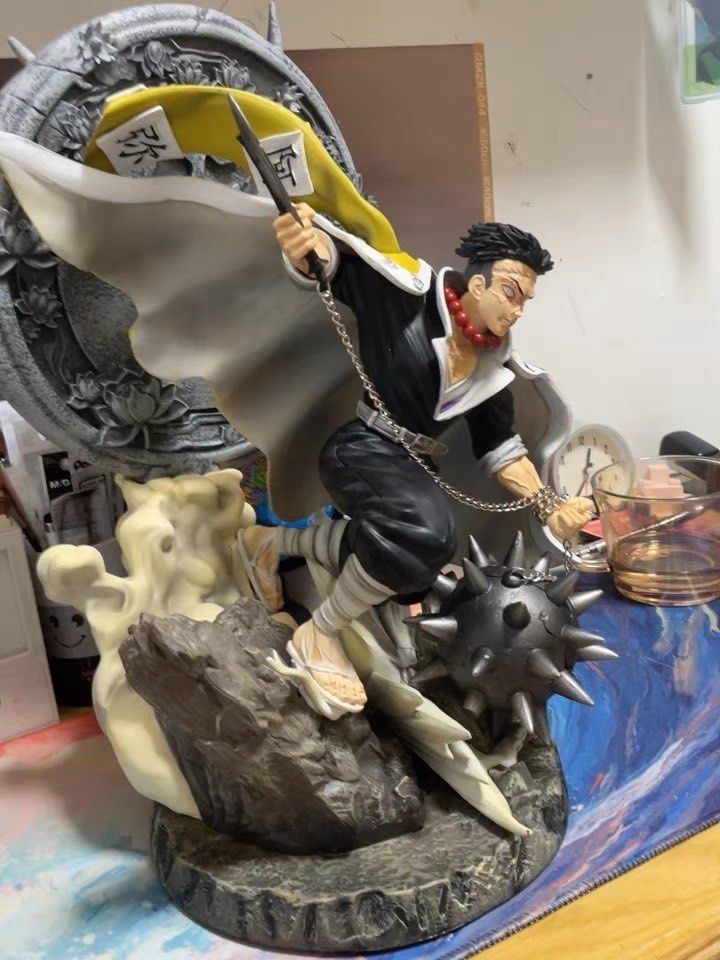 41CM Demon Slayer Stone Hashira Gyomei Himejima Figure, Hobbies & Toys ...