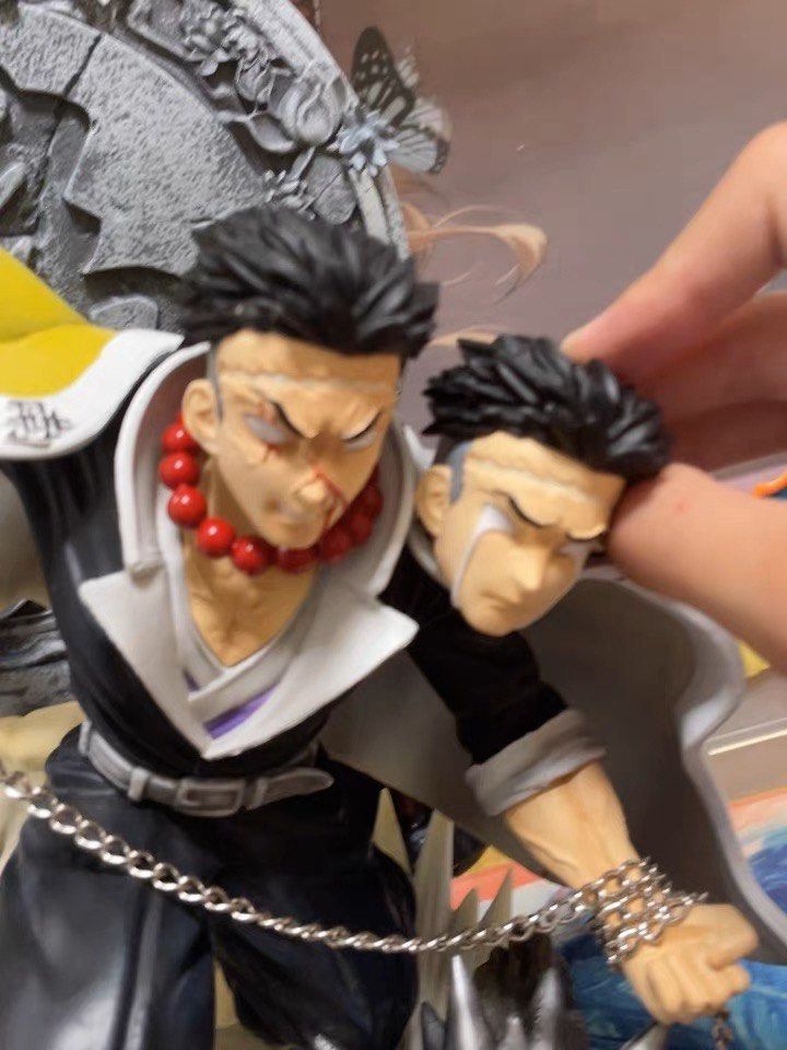 41CM Demon Slayer Stone Hashira Gyomei Himejima Figure, Hobbies & Toys ...