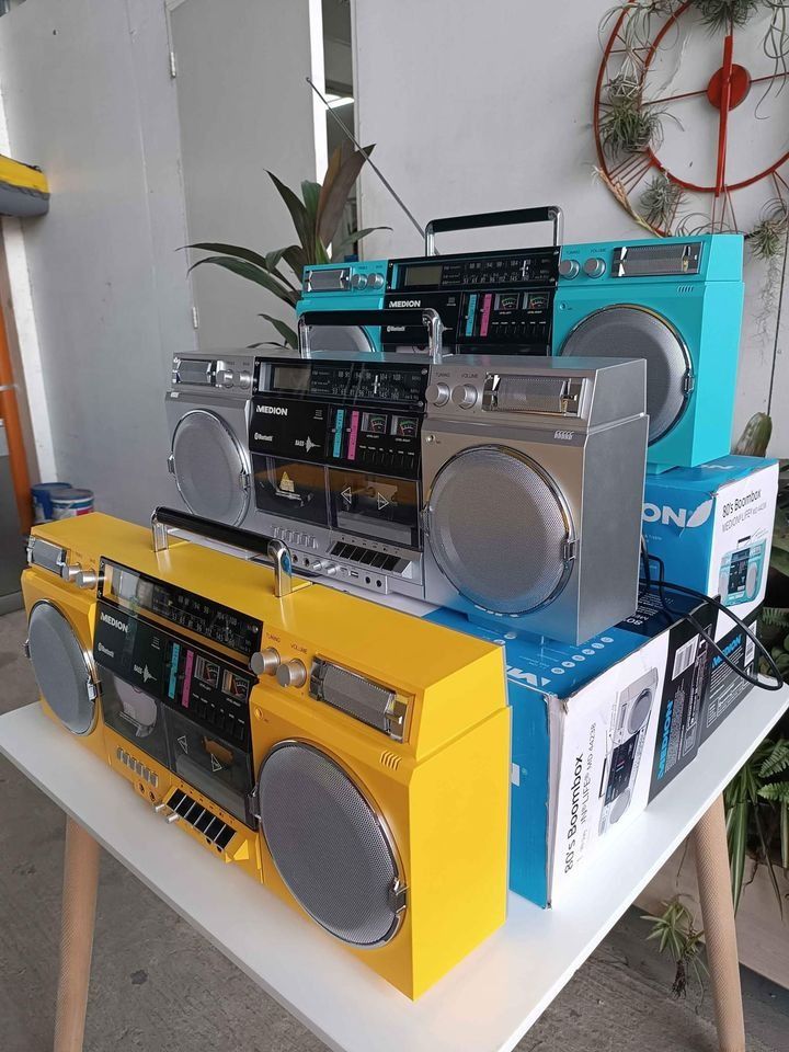 80's Boombox CD and Casette Player, Audio, Portable Music Players on ...