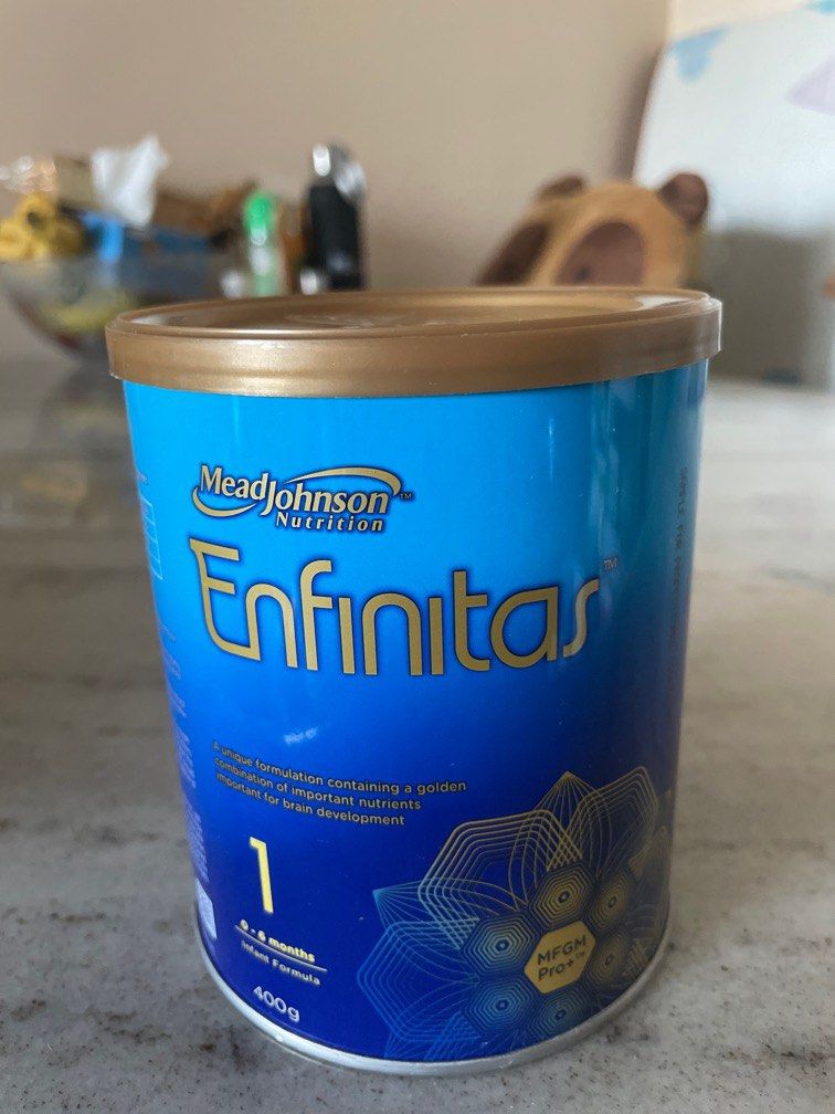 美贊臣 Enfinitas 1號 400g, 兒童＆孕婦用品, 護理及餵哺, 護理及餵哺 - 母乳及奶瓶 - Carousell