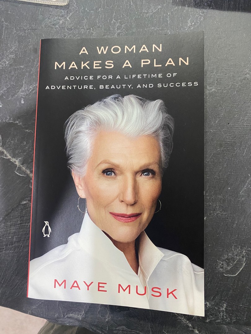 A woman makes a plan by maye musk, Hobbies & Toys, Books & Magazines ...
