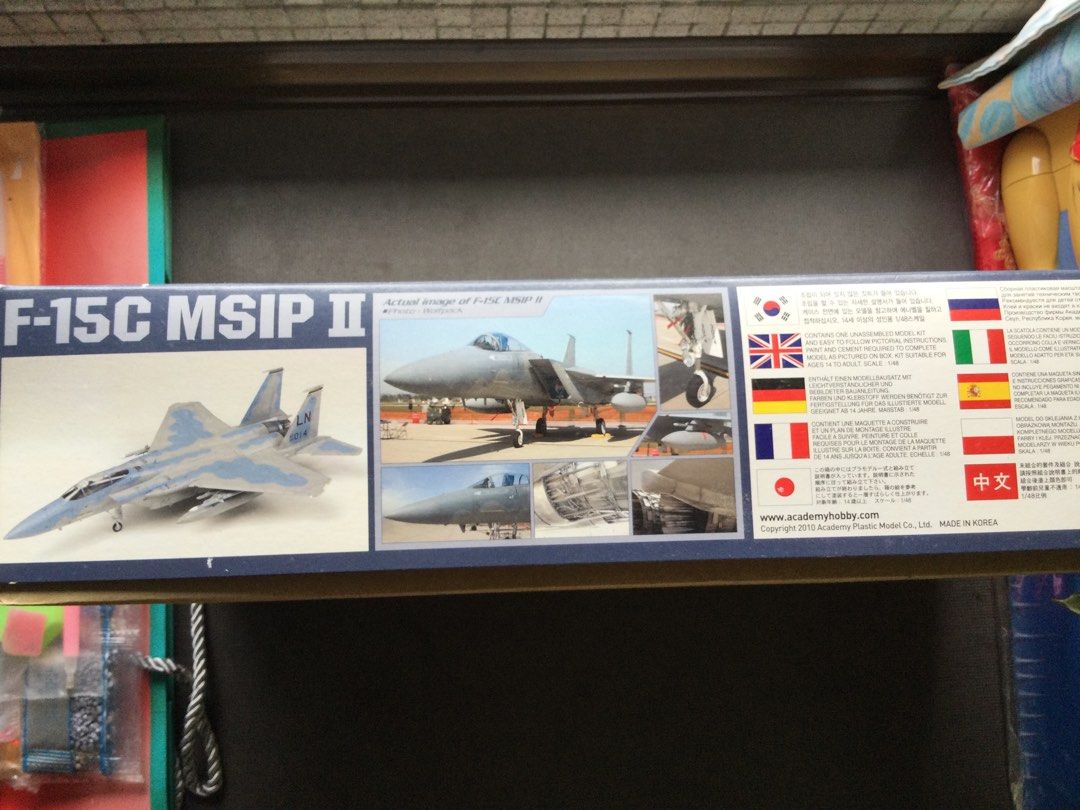 Academy 1/48 F-15C Eagle MISP II, Hobbies & Toys, Toys & Games on Carousell