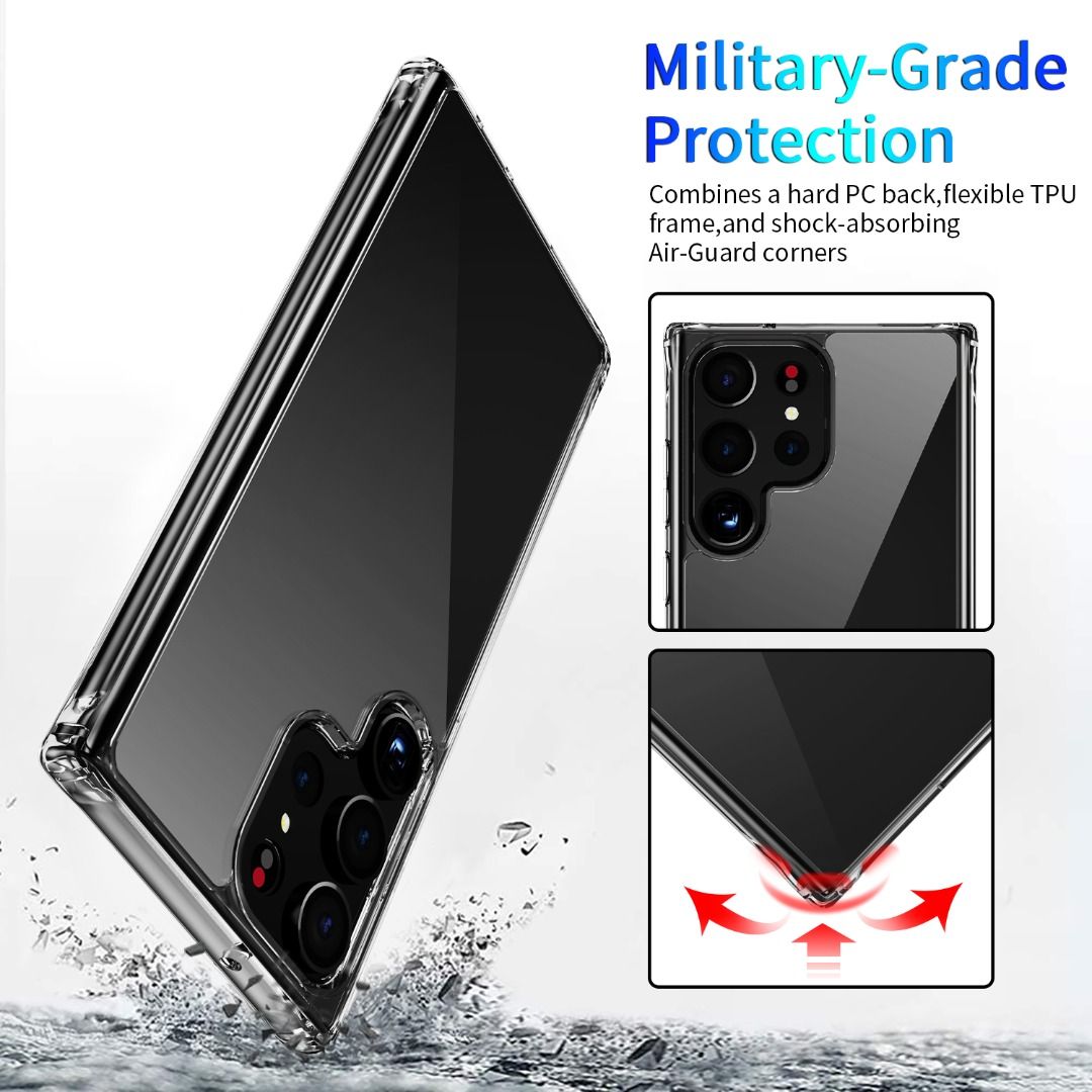 Acrylic case transparent clear phone case for Samsung galaxy s23 ,s23 ...