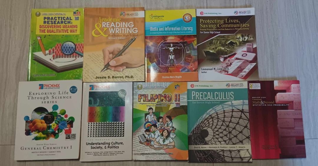 Adamson University Senior High School (SHS) Gr11 & Gr12 Books , Hobbies ...