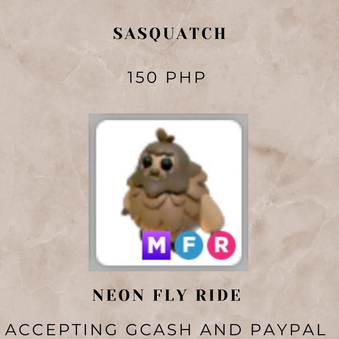 Adopt Me Pets | Sasquatch on Carousell