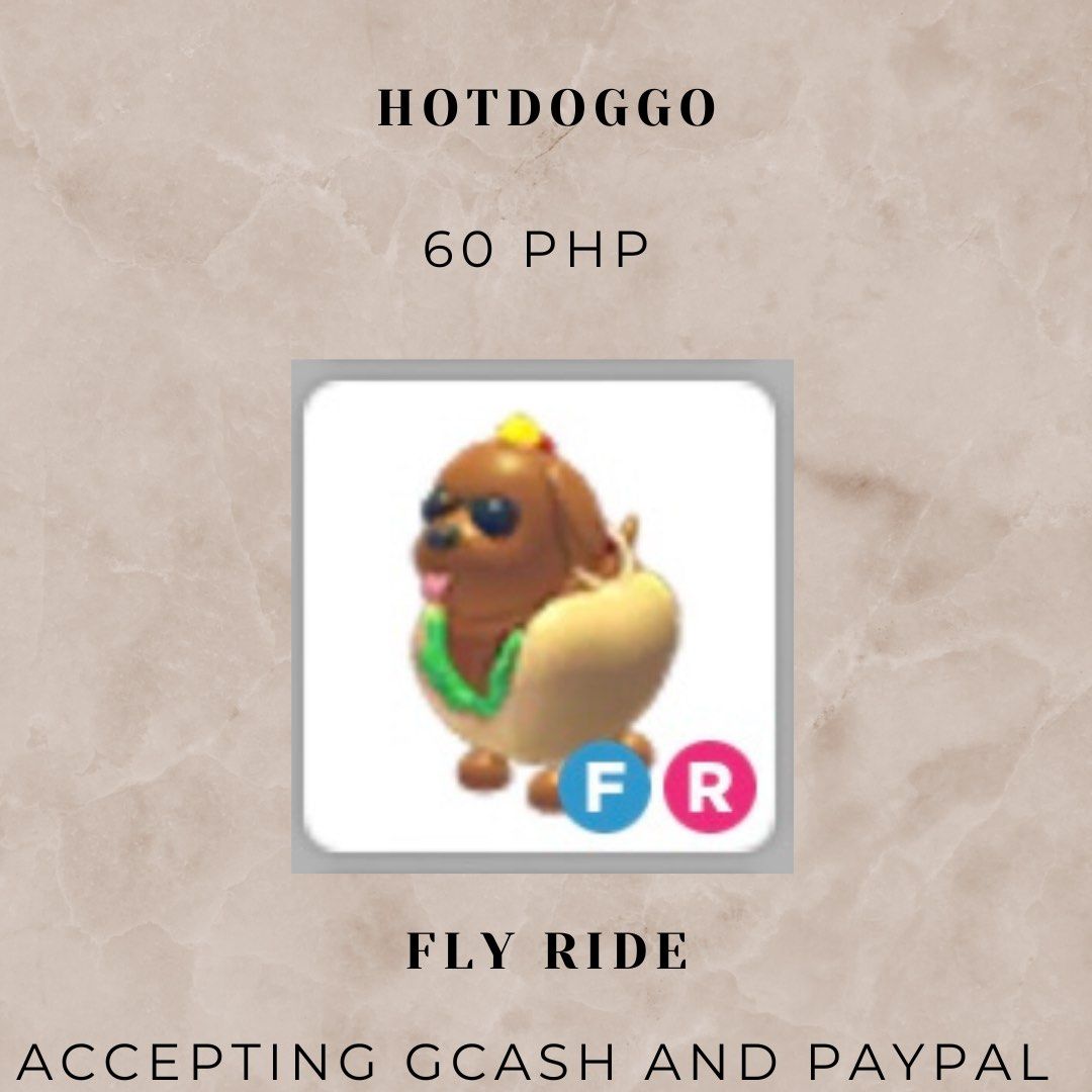 Adopt Me Pets |Hotdoggo, Video Gaming, Gaming Accessories, In-Game ...