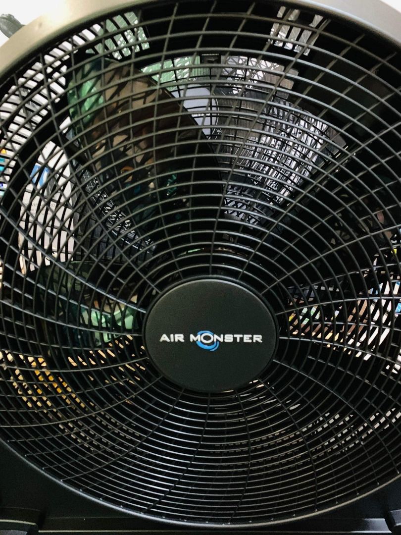 Air Monster 20" Air Circulator Floor Fan, Furniture & Home Living ...