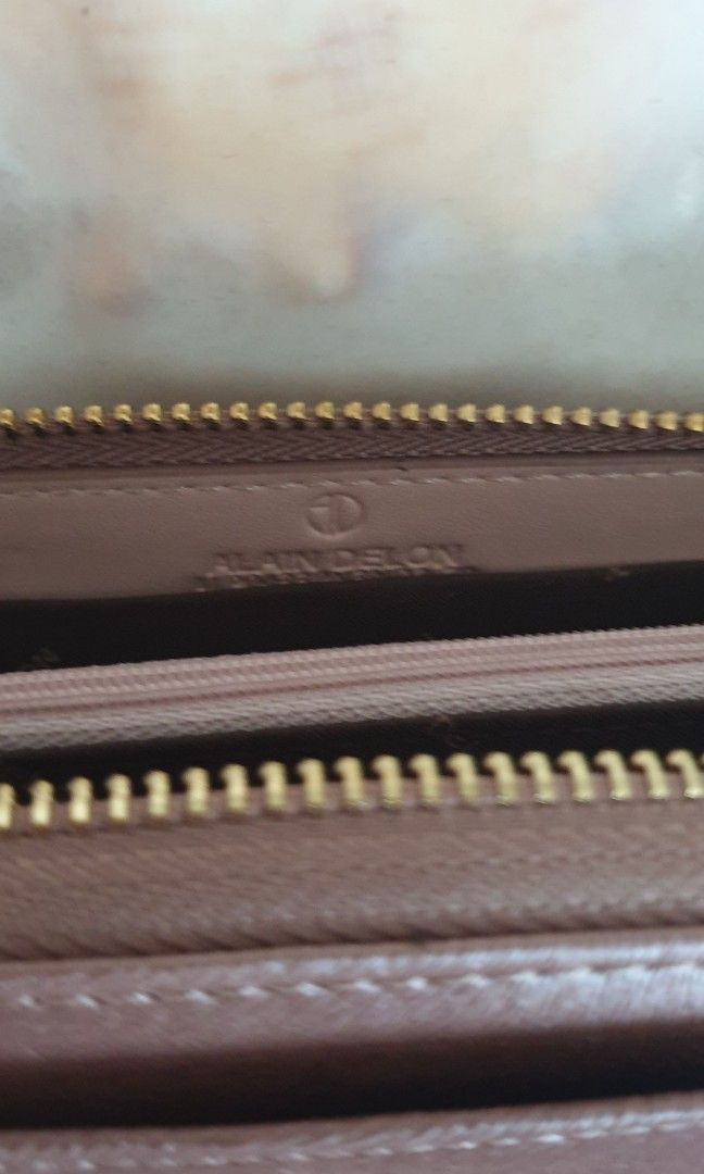 Alain Delon long wallet, Women's Fashion, Bags & Wallets, Purses ...