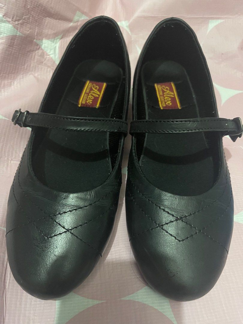 ALEX SHOES WOMEN'S MARIKINA MADE, TAHI SWELAS GENUINE LEATHER BLACK ...