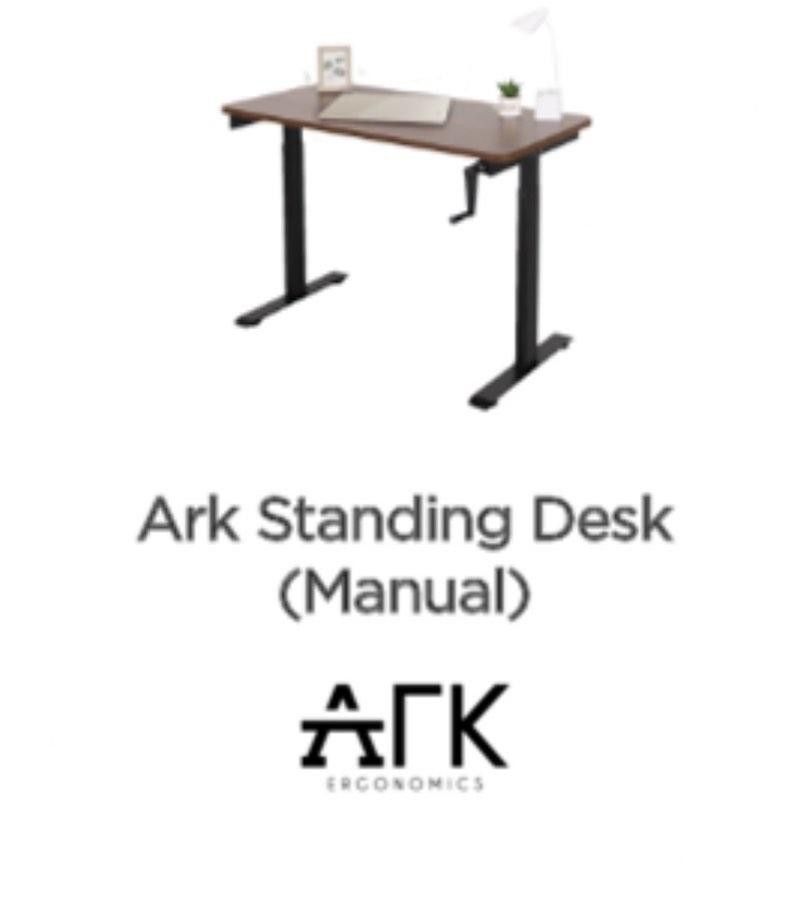 ARK STANDING DESK (MANUALLY ADJUSTED), Furniture & Home Living ...