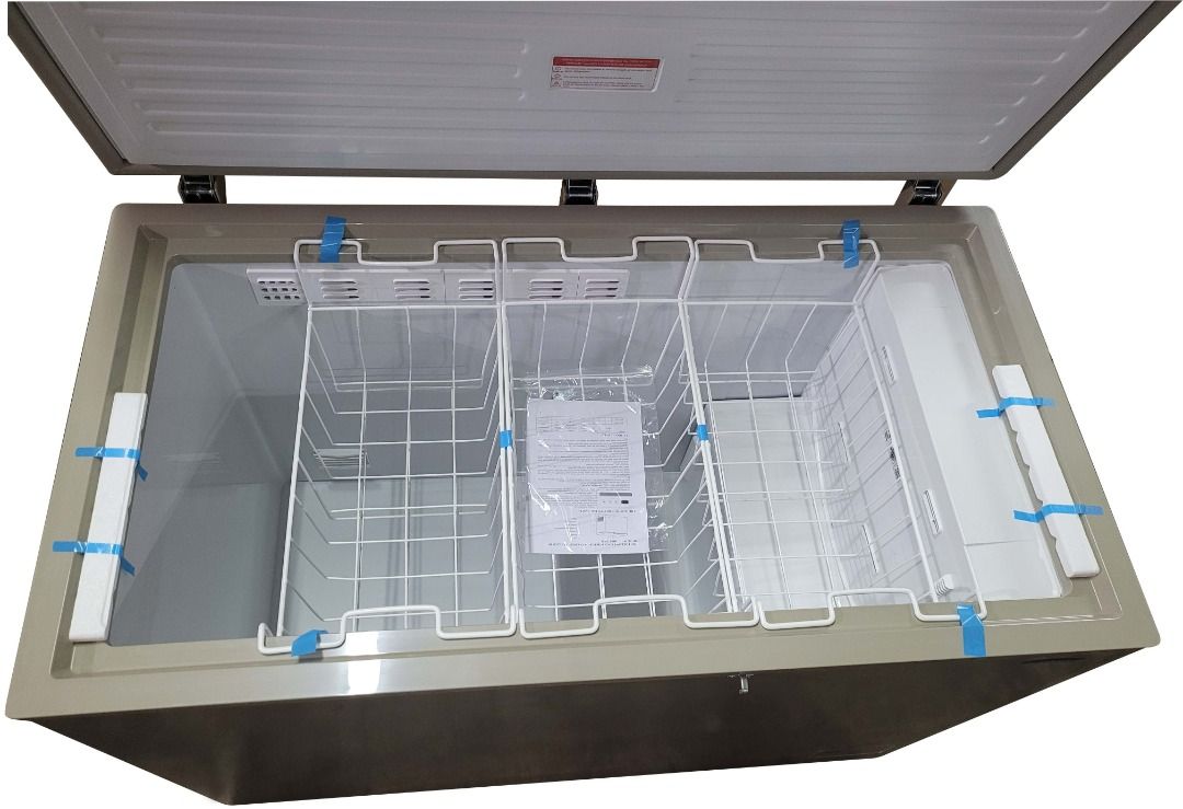 Aucma Chest Freezer (- 40°c ) No Frost 372 Litres Capacity BD-372WD, TV ...