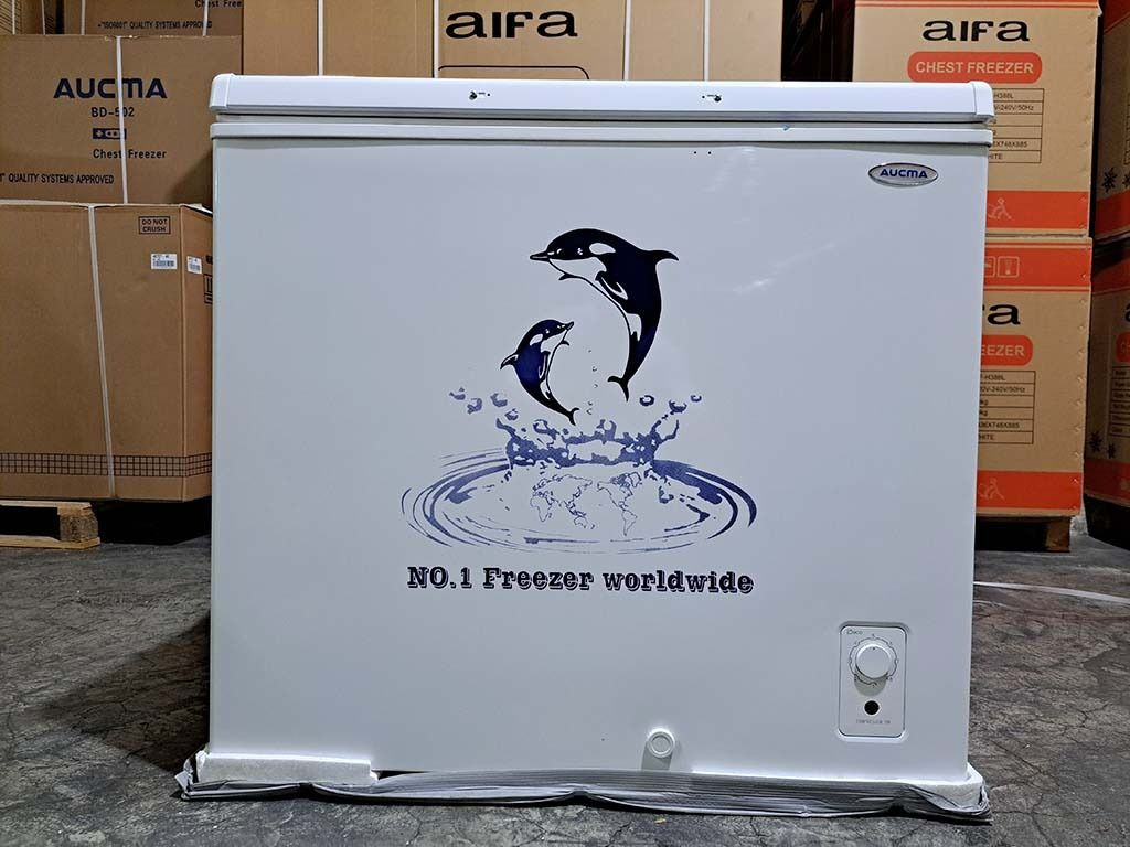AUCMA Chest Freezer BD-220NA, TV & Home Appliances, Kitchen Appliances ...