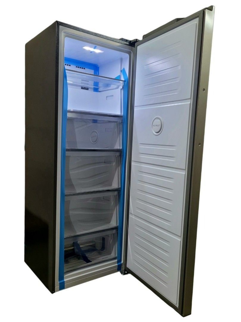 AUCMA Non Frost BD-236W Upright Freezer Commercial Chest Freezer Fridge ...