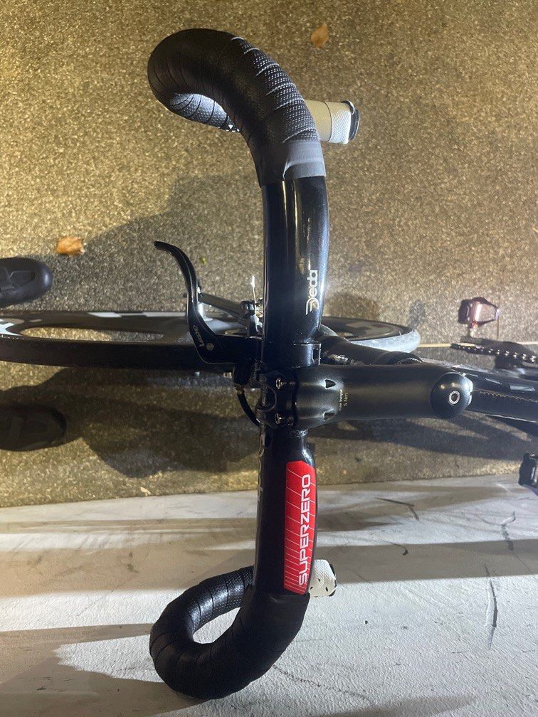 authentic 440mm deda superzero aero dropbar, Sports Equipment, Bicycles ...