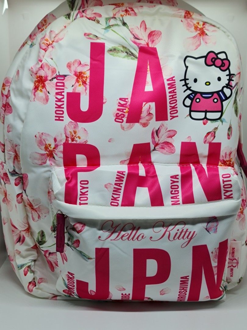 Authentic Hello Kitty x Robin Ruth Japan Backpack White on Carousell