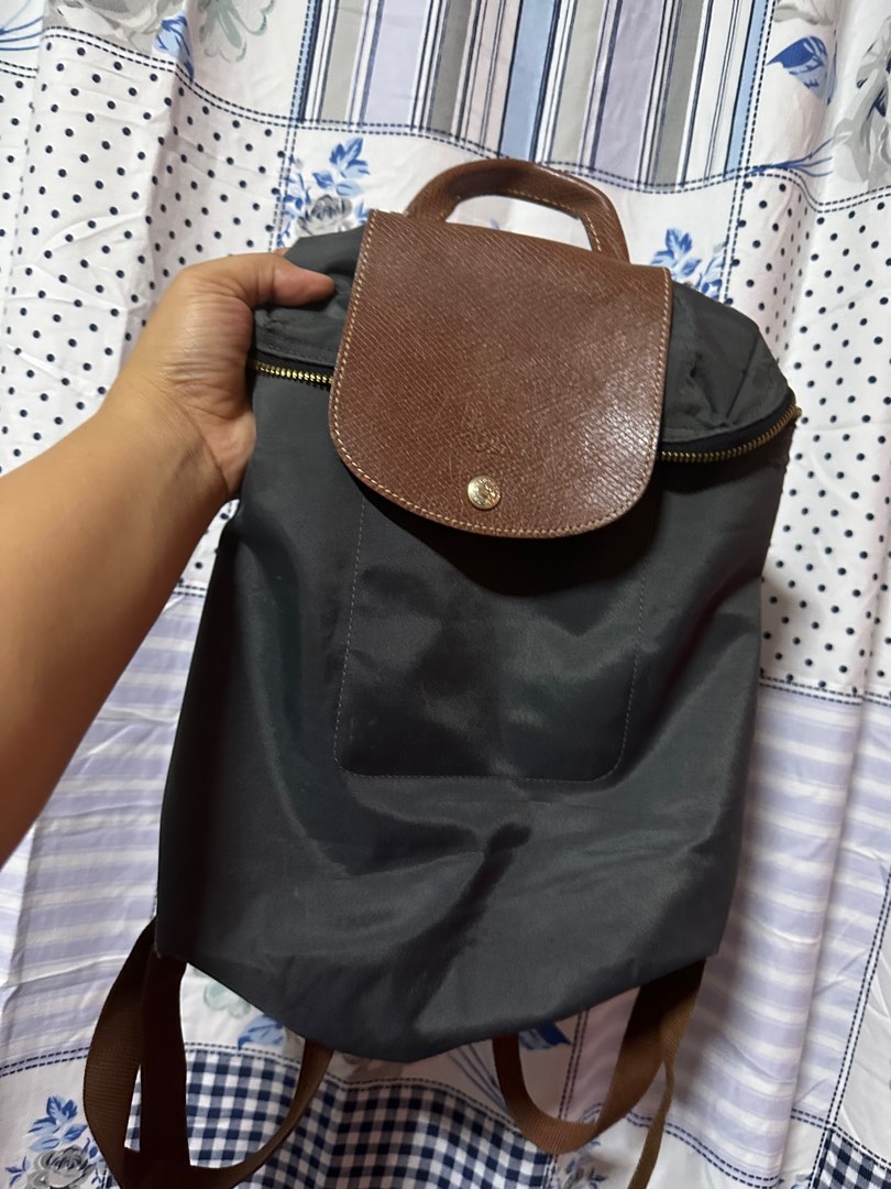 Authentic Vintage LONGCHAMP Backpack, Women's Fashion, Bags & Wallets ...