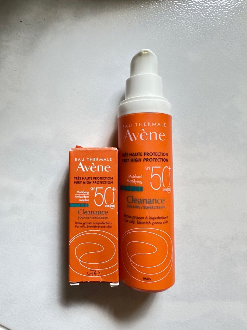 Avene SPF 50+ Cleanance sunscreen, Beauty & Personal Care, Face, Face ...