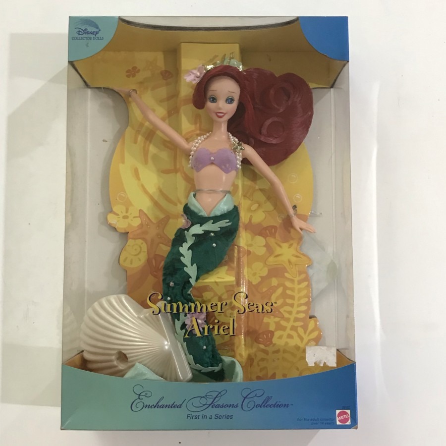 BARBIE SUMMER SEAS ARIEL DISNEY MATTEL ENCHANTED SEASONS 2000, Toys & Collectibles, Mainan di ...