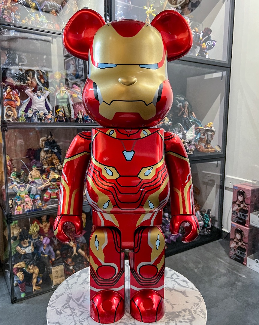 Bearbrick Iron Man Mark MK 50 1000%, Hobbies & Toys, Toys & Games on Carousell