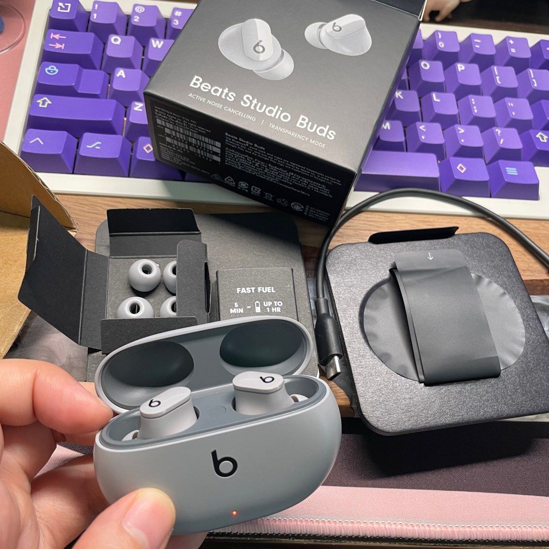 Beats Studio Buds (Moon Gray), Audio, Earphones on Carousell